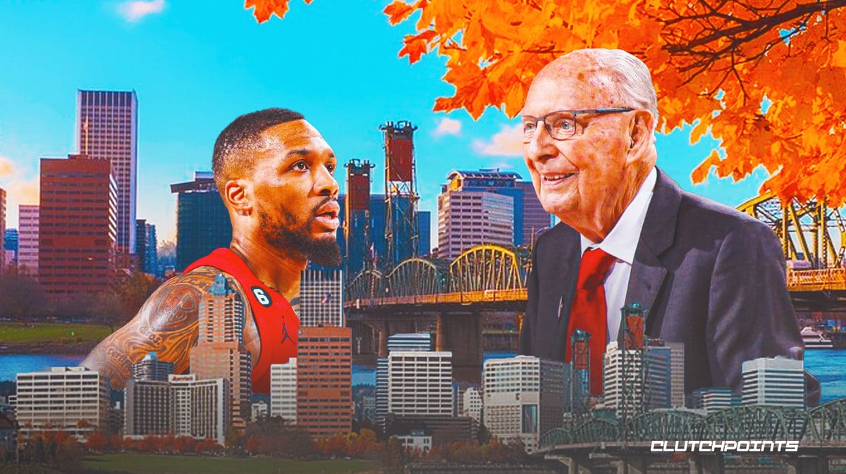 Blazers: Damian Lillard's heartfelt reaction to Bill Schonely's death