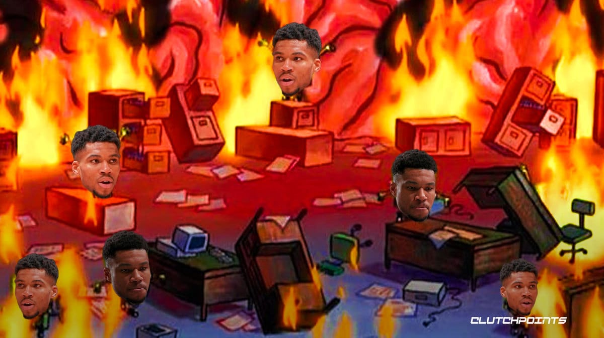 Bucks' Giannis Antetokounmpo drops SpongeBob wisdom amid panic