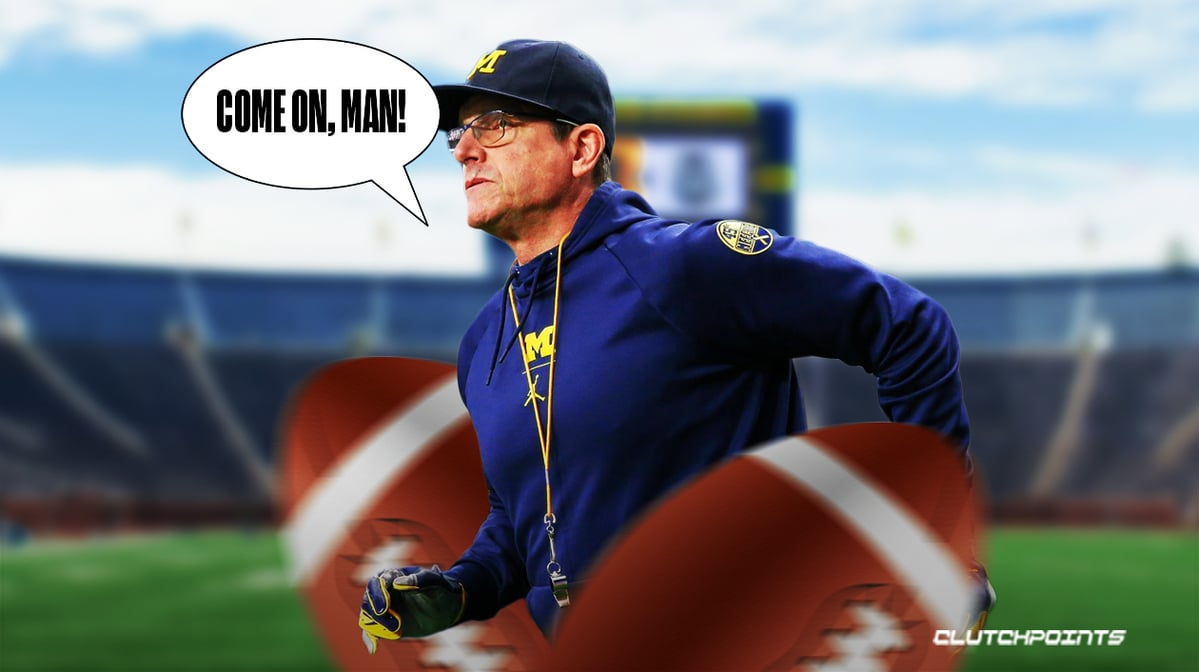 Michigan football's Jim Harbaugh on controversial calls vs TCU