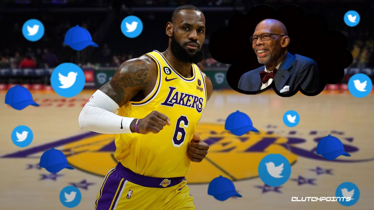 Lakers' LeBron James' take on Kareem record has fans calling cap