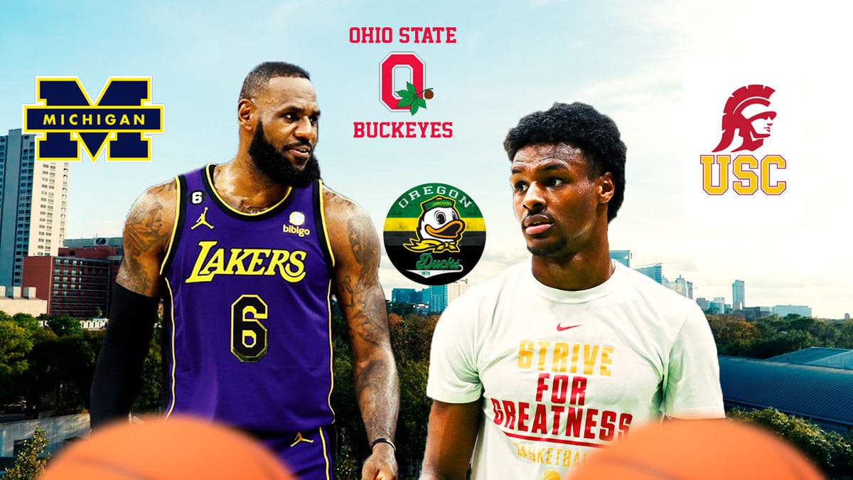 Lakers rumors: LeBron James' son Bronny set on one school