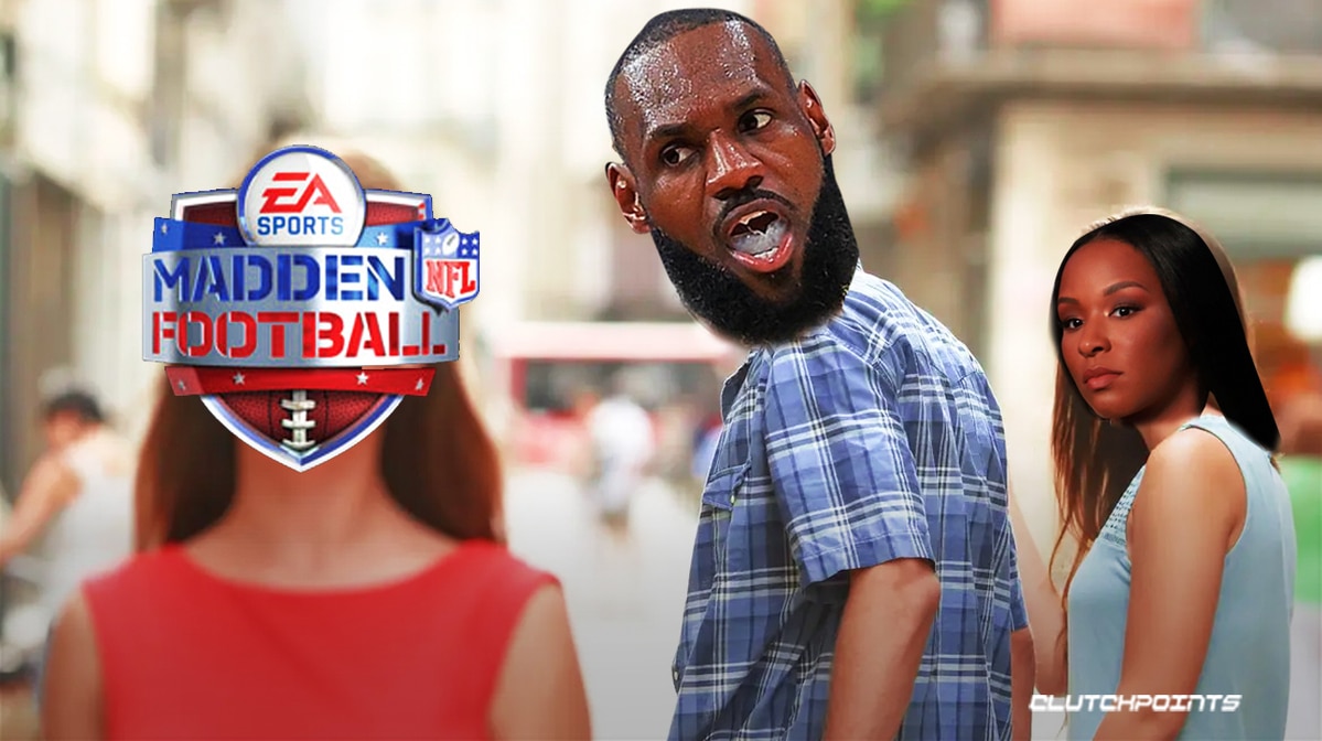 LeBron James rings in 2023 by playing Madden, upsetting his wife