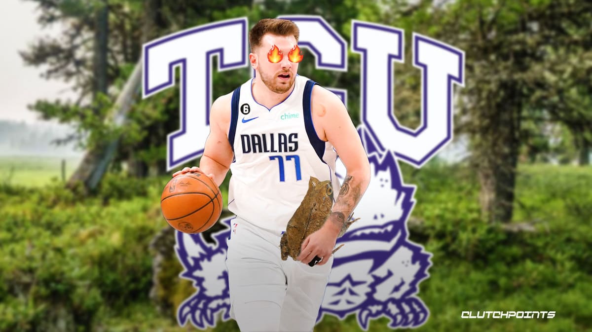 Luka Doncic, Luka Jr. show love for TCU football