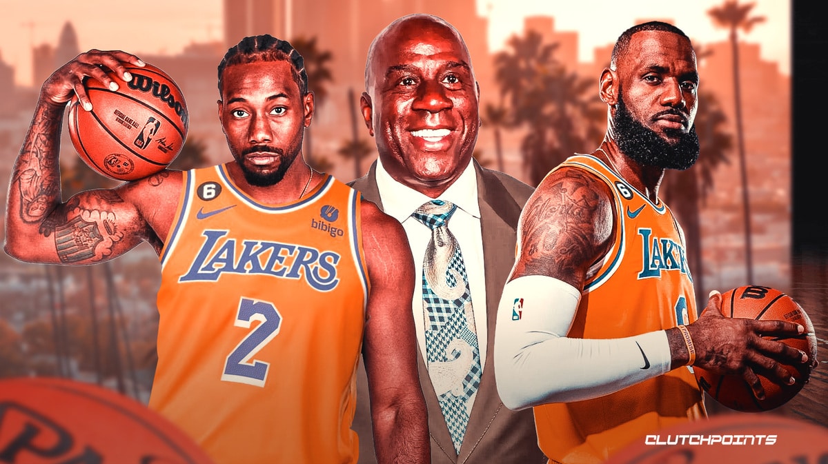 Botched LeBron James-Kawhi Leonard Lakers duo per Magic Johnson