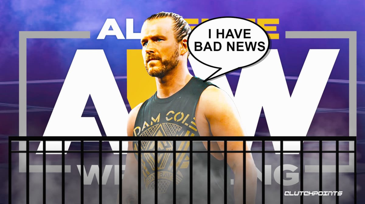 Adam Cole shares 'bad news' with the AEW fans at the LA Forum