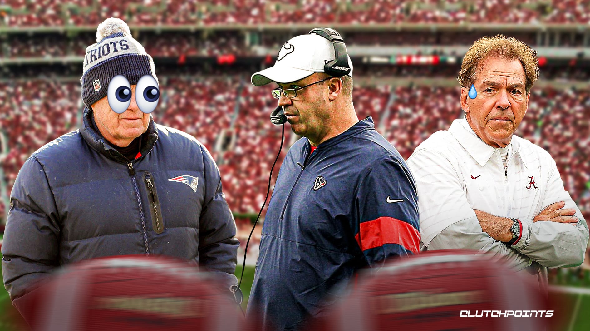 Bill O'Brien's latest Crimson Tide move amid Patriots speculation