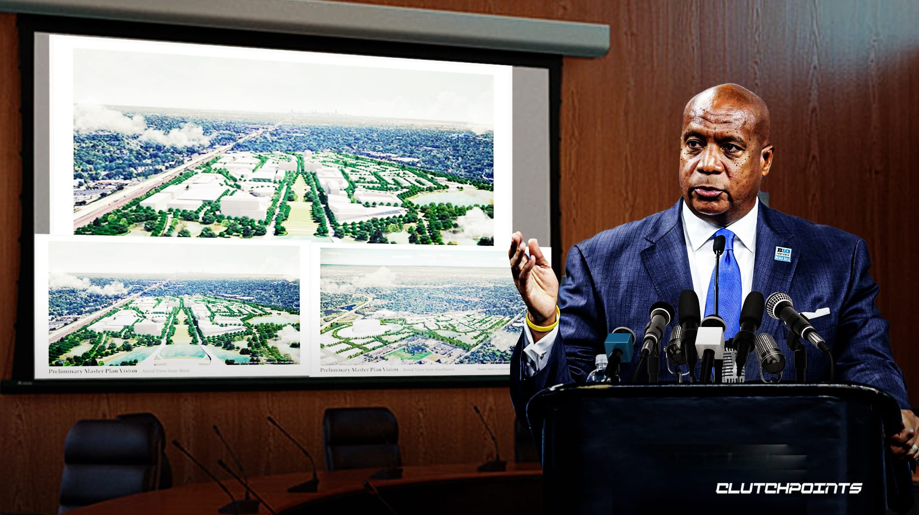 New stadium project gets update during Kevin Warren's introduction