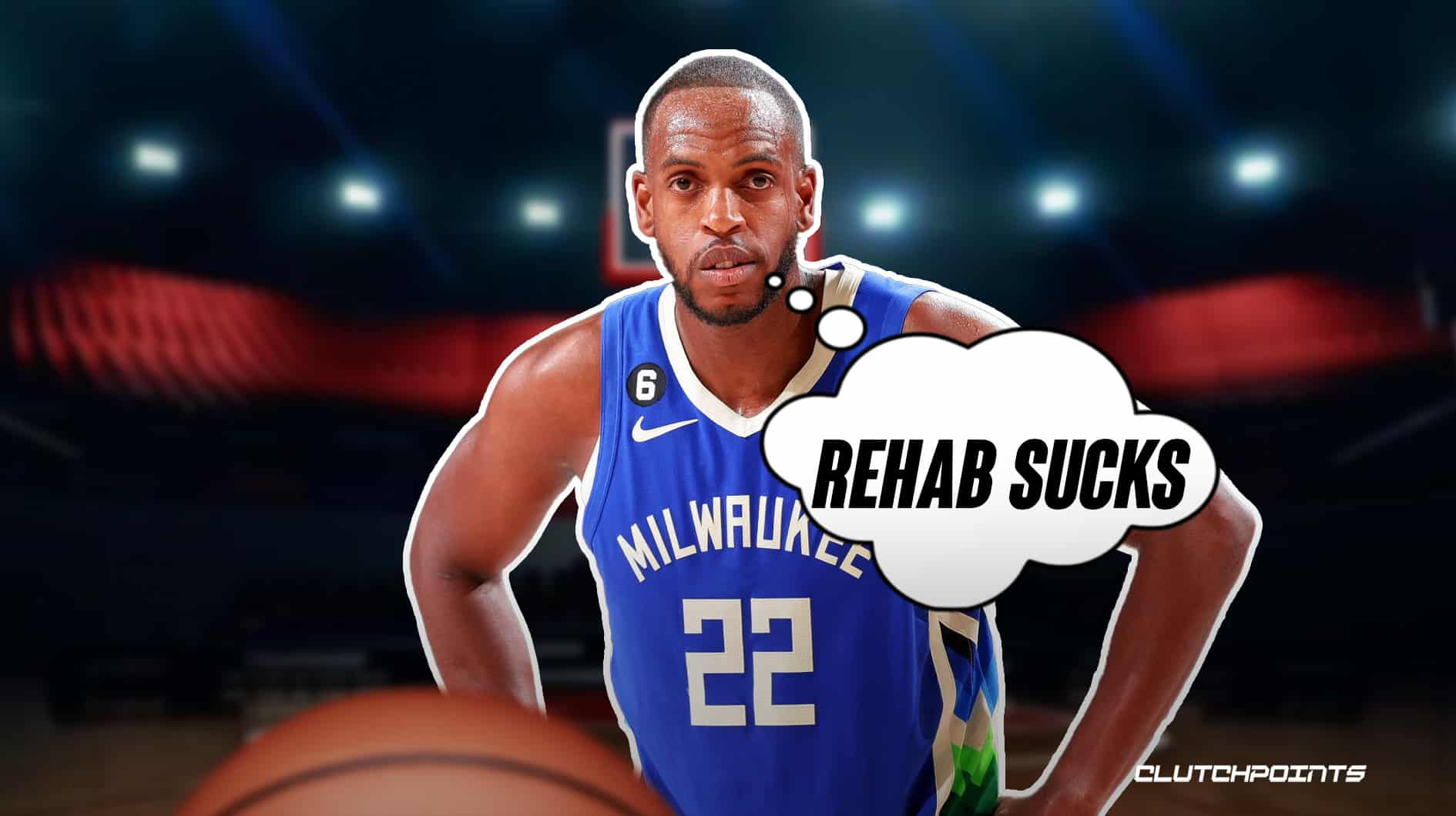 Khris Middleton's NSFW admission on lingering injury problems