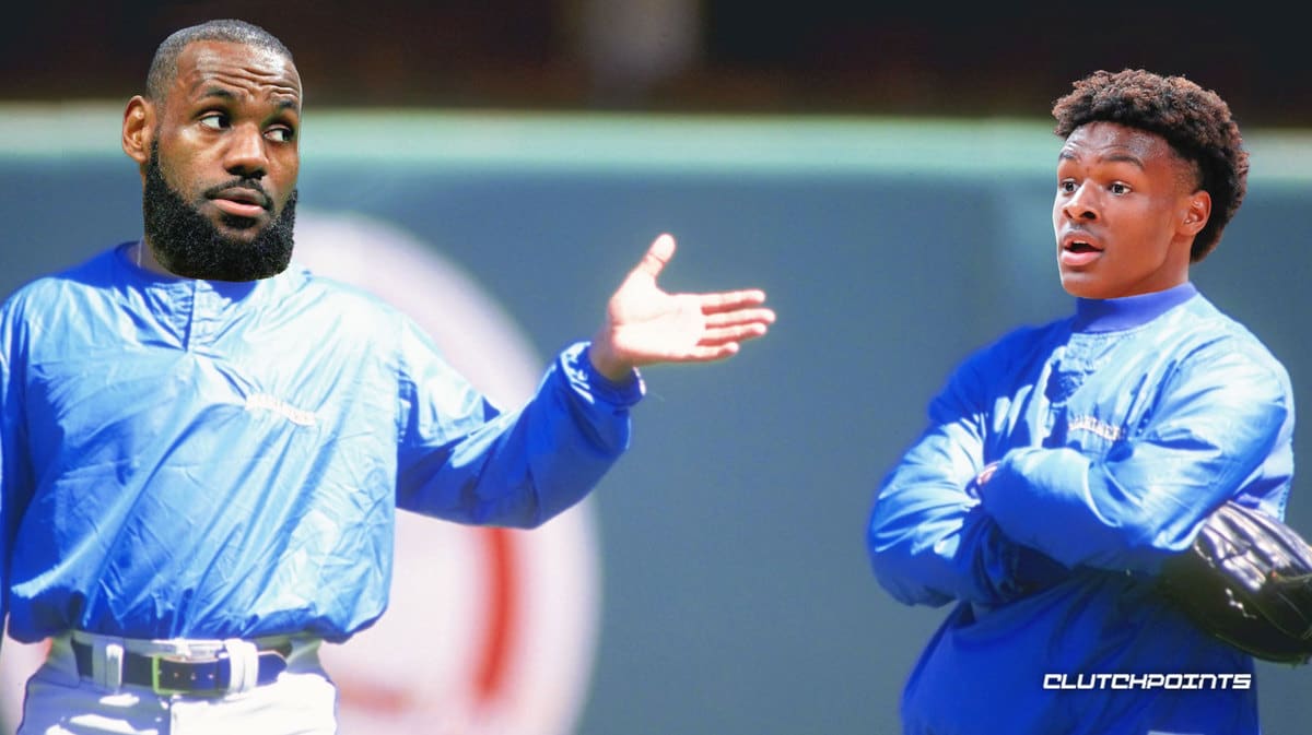 LeBron James stokes flames of Bronny team-up after Lakers win