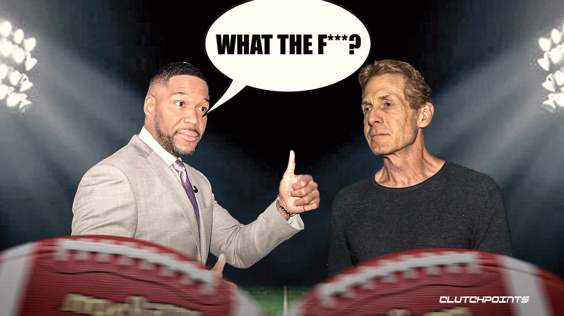 Michael Strahan addresses Skip Bayless after Damar Hamlin tweet