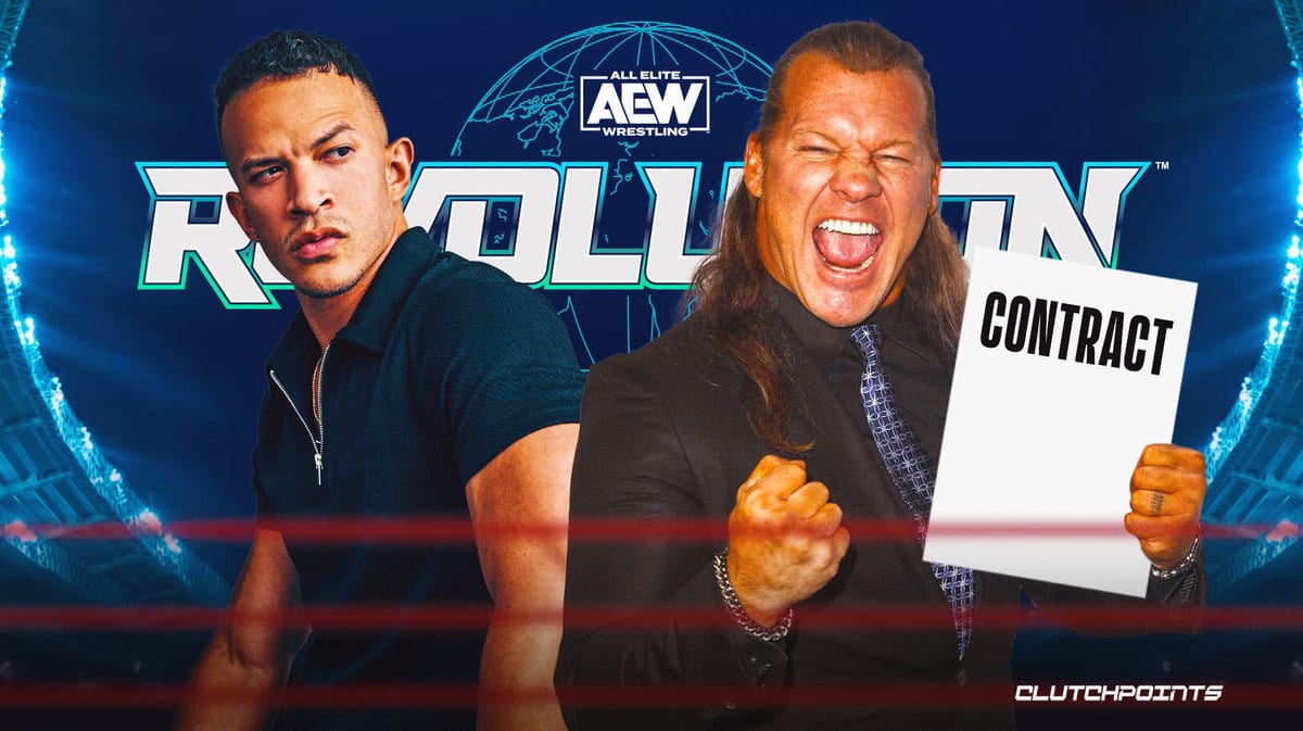 AEW's Ricky Starks tricks Chris Jericho into a match at Revolution AEW's Ricky Starks tricks Chris Jericho into a match at Revolution