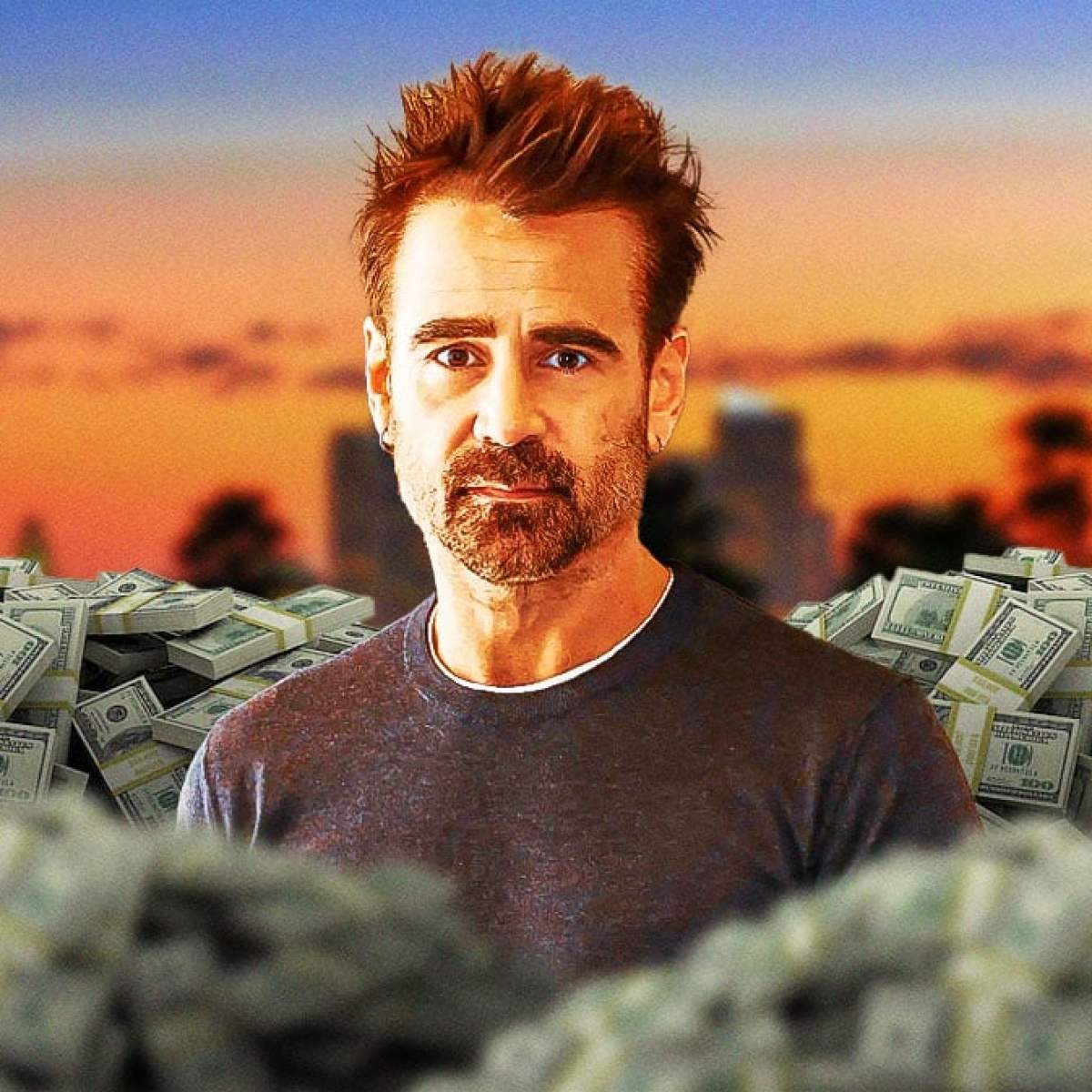 Colin Farrell 2024 Haar