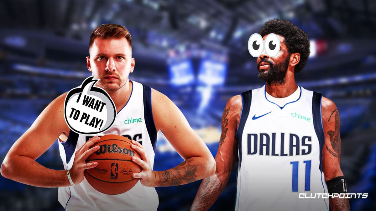 Luka Doncic-Kyrie Irving debut for Mavs will have to wait, per Luka
