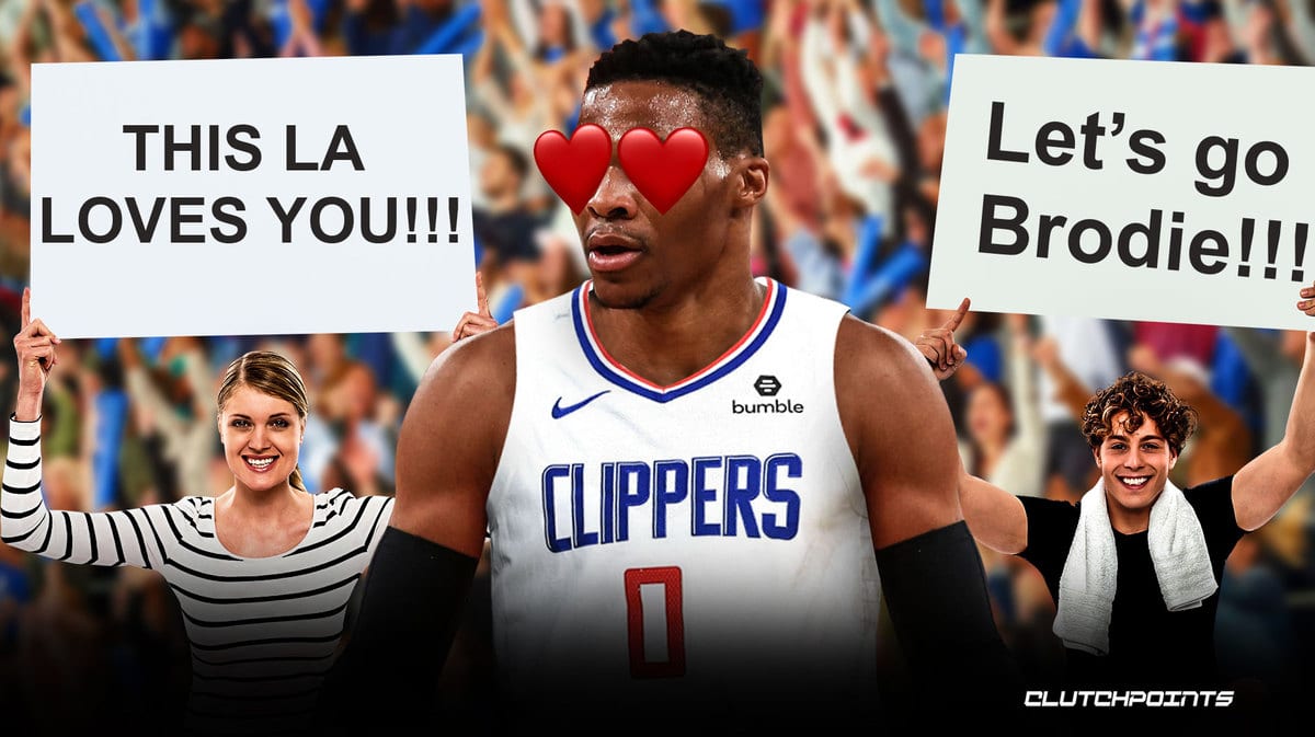 Clippers: Russell Westbrook draws massive ovation in LA debut