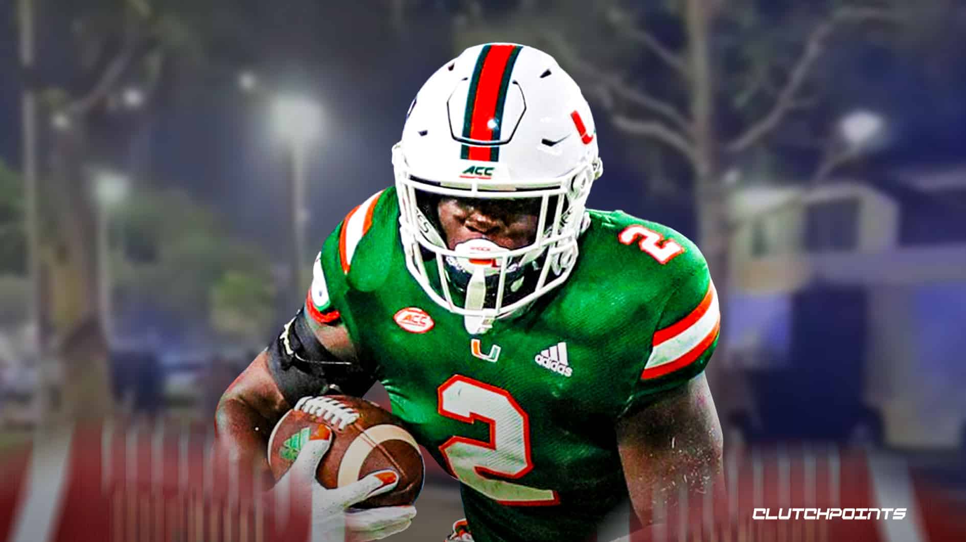 Miami Hurricanes RB Don Chaney Jr. involved in scary car crash