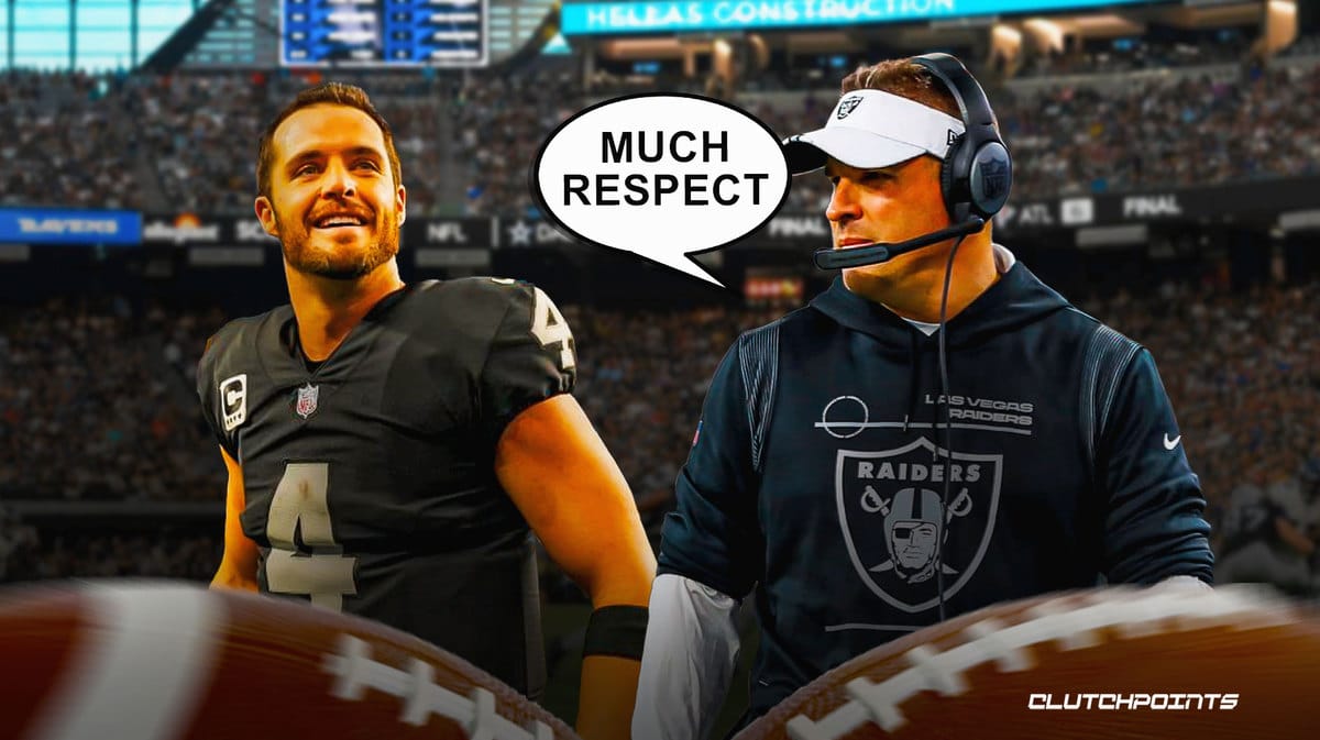 Derek Carr draws kind words from Raiders coach Josh McDaniels