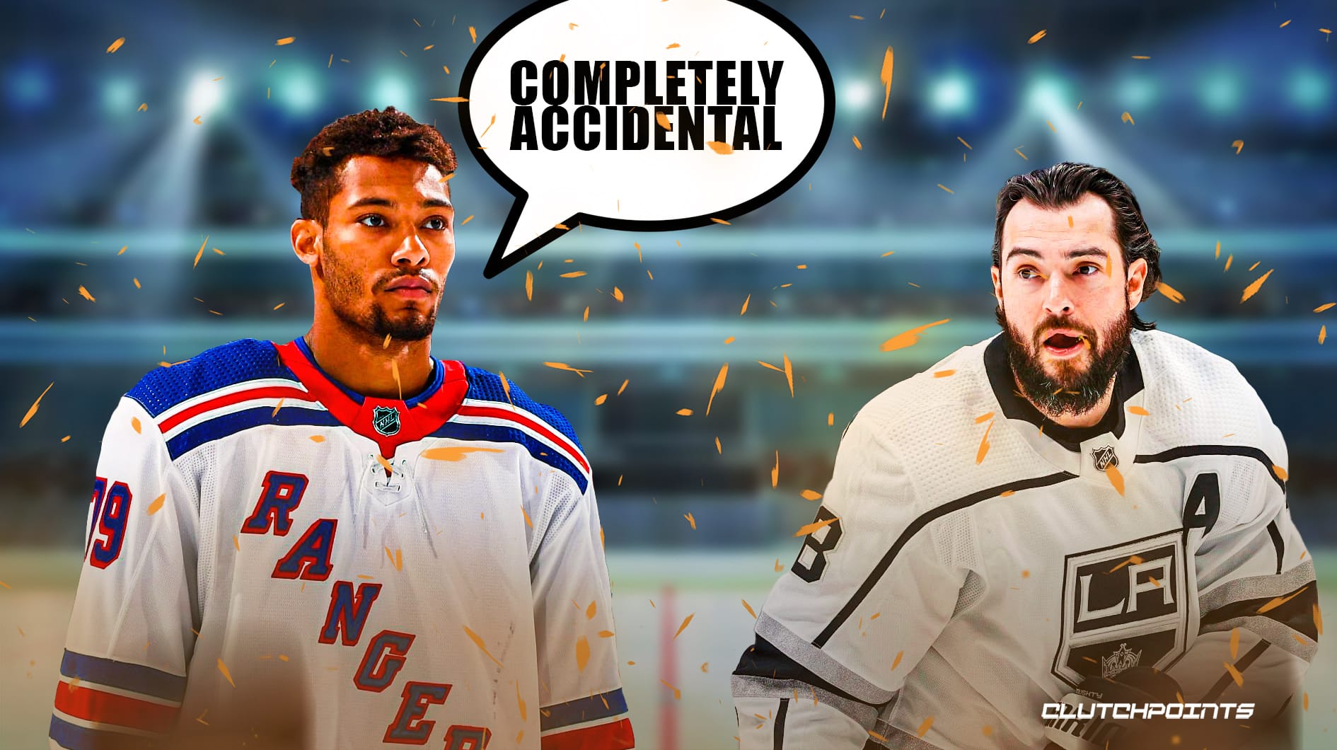 Rangers' K'Andre Miller apologizes for spitting at Drew Doughty