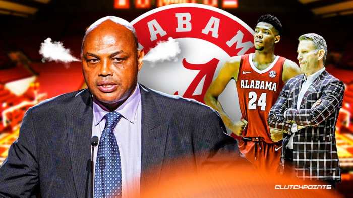 Alabama: Charles Barkley blasts Crimson Tide over Brandon Miller treatment