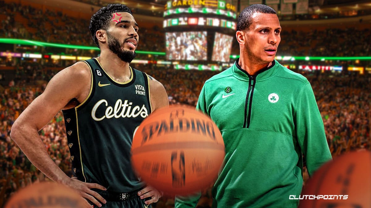 Celtics' Jayson Tatum reacts to controversial Joe Mazzulla move