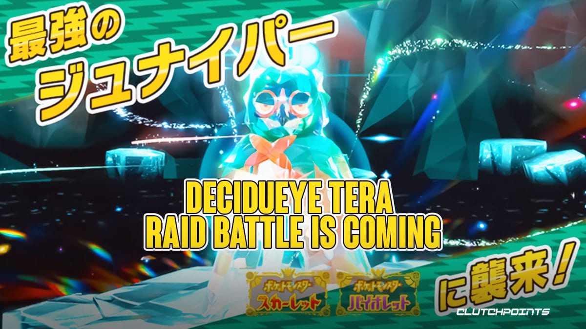 Decidueye Tera Raid Battle is Coming