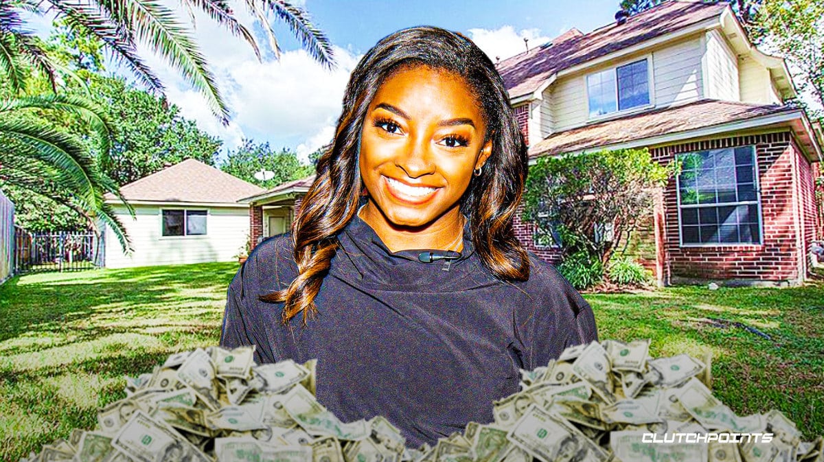 Inside Simone Biles' $250K former house, with photos