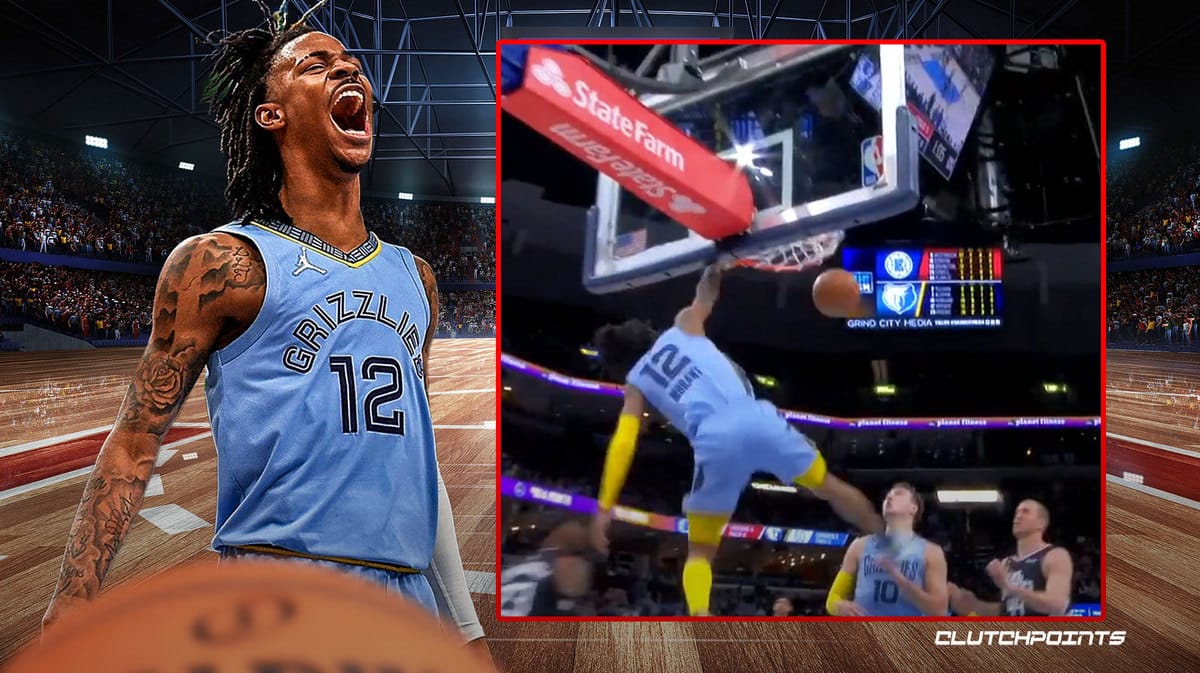 Grizzlies: Ja Morant goes 5th floor for jam, leaves Clippers' Robert ...