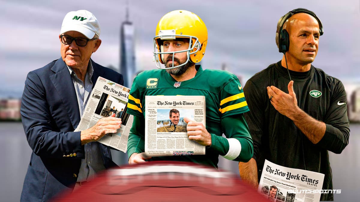 Aaron Rodgers getting tabloid treatment after confirming Jets trade desires