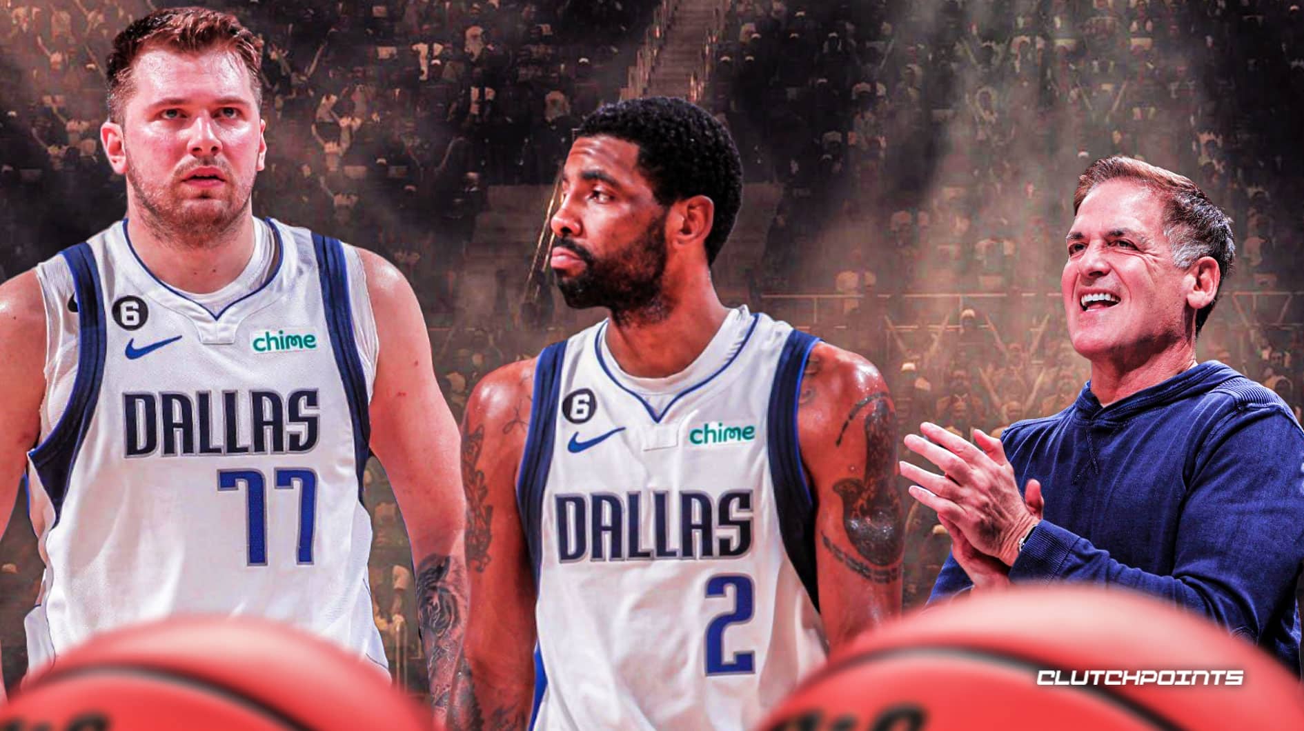 Mavs' Luka Doncic, Kyrie Irving combine for wild franchise record