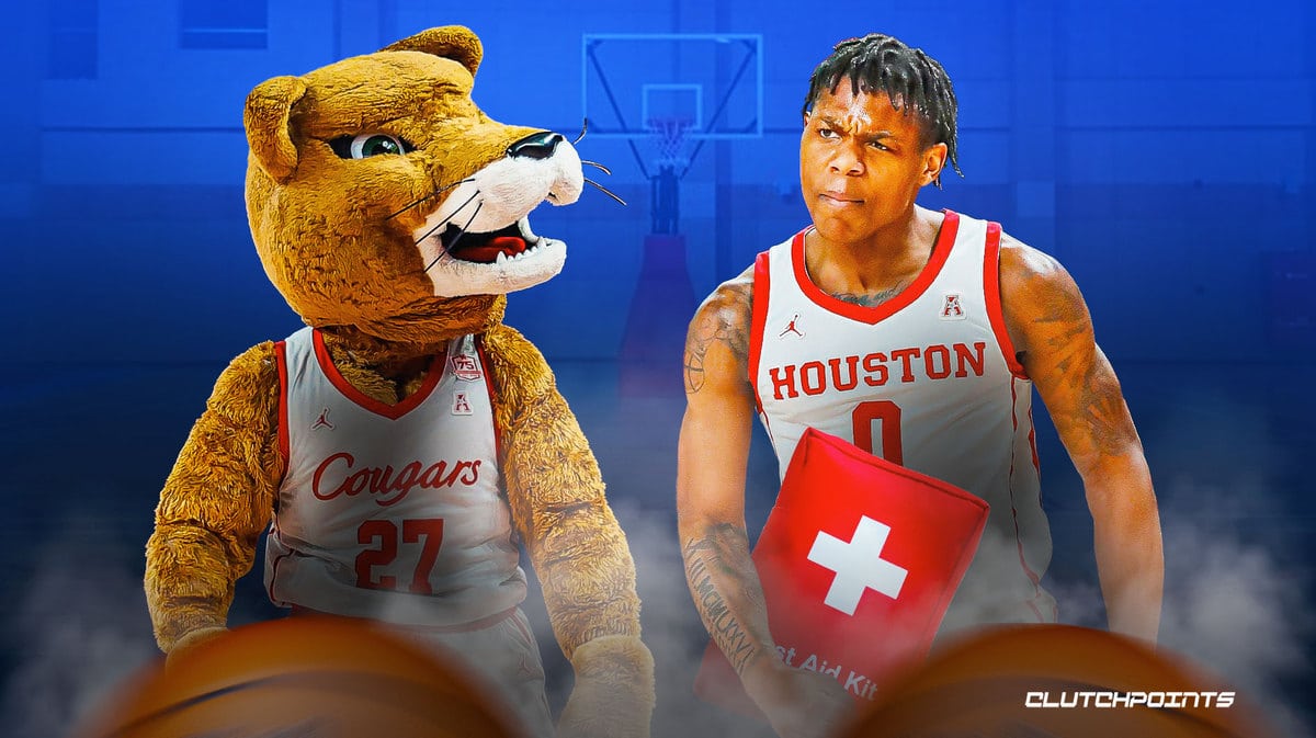 Houston basketball: Marcus Sasser's status ahead of AAC title game vs ...