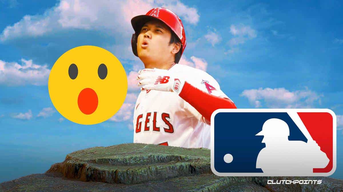 Shohei Ohtani reacts to falling feet short of MLB history