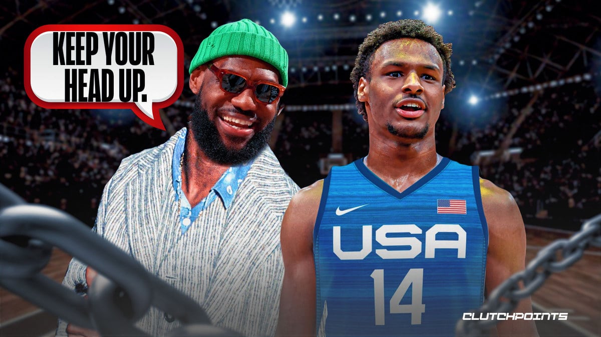 Bronny James reveals LeBron James' advice at Nike Hoop Summit