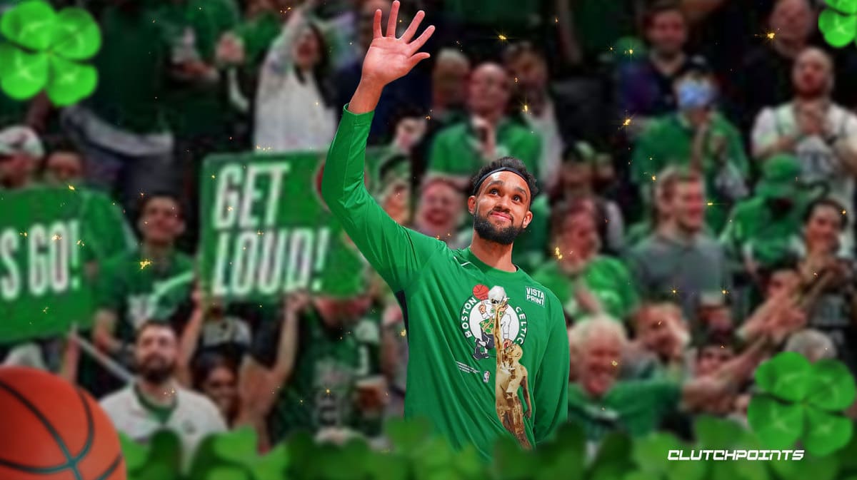 Celtics: Derrick White reacts to MVP chants in Game 2 vs. Hawks