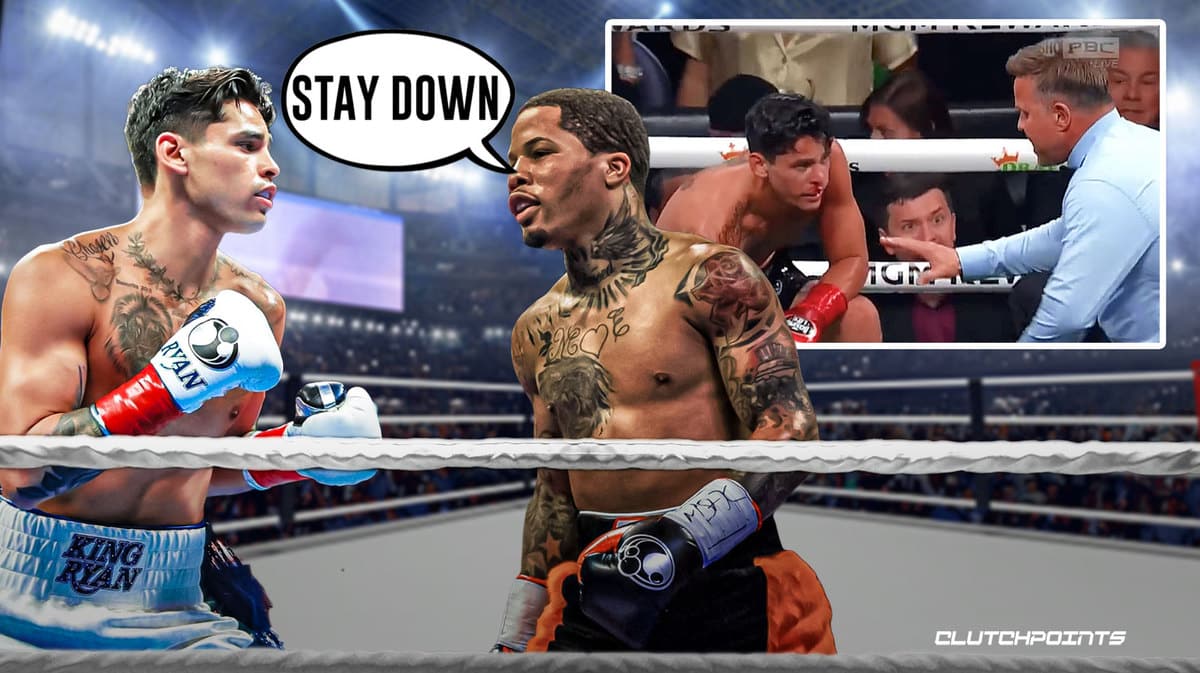 Gervonta Davis' immediate reaction to stunning Ryan Garcia KO