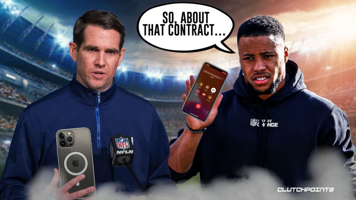 Giants New York Set To Renegotiate With Saquon Barkley