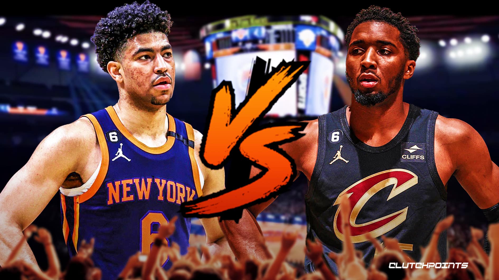Knicks' Quentin Grimes sounds off on defending Cavs star Donovan Mitchell Knicks' Quentin Grimes sounds off on defending Cavs star Donovan Mitchell