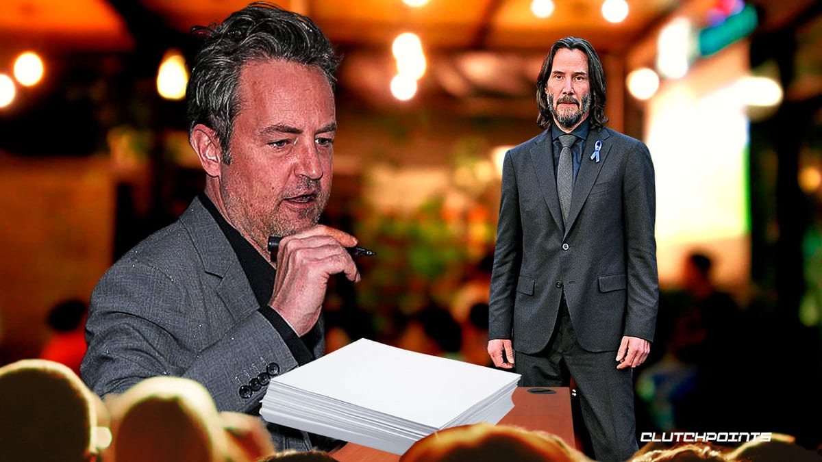 Matthew Perry Makes Decision On Keanu Reeves Mention In Memoir