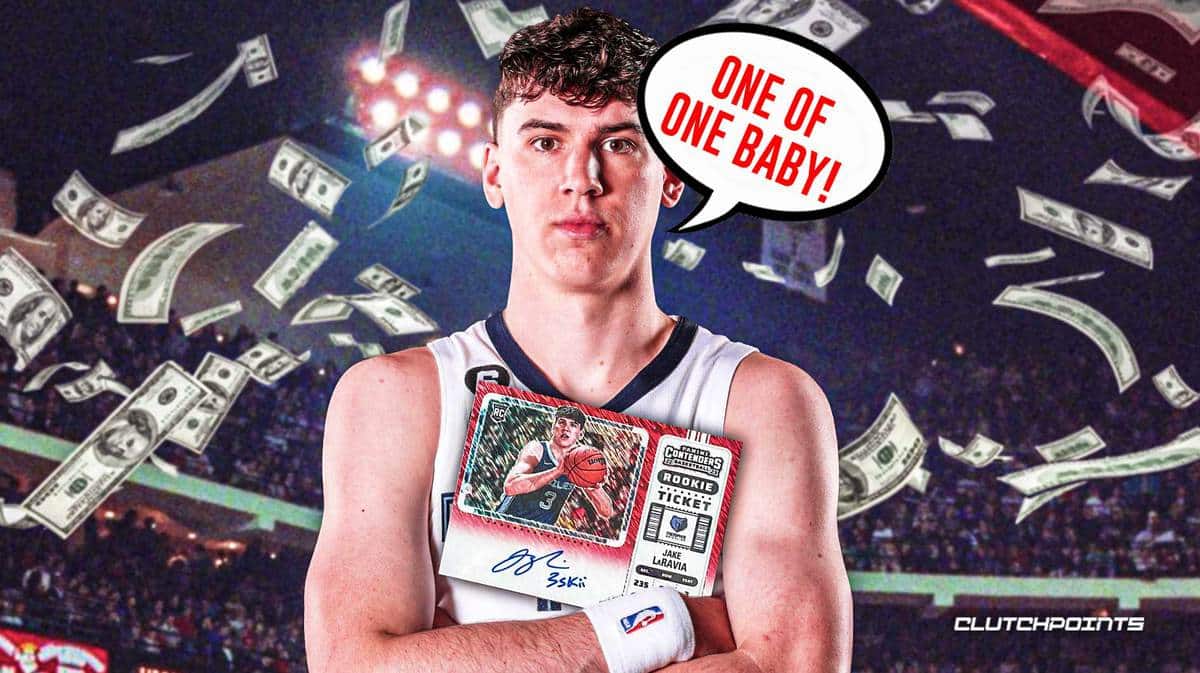 Grizzlies: Jake LaRavia's epic NBA card is a true eBay 1-of-1