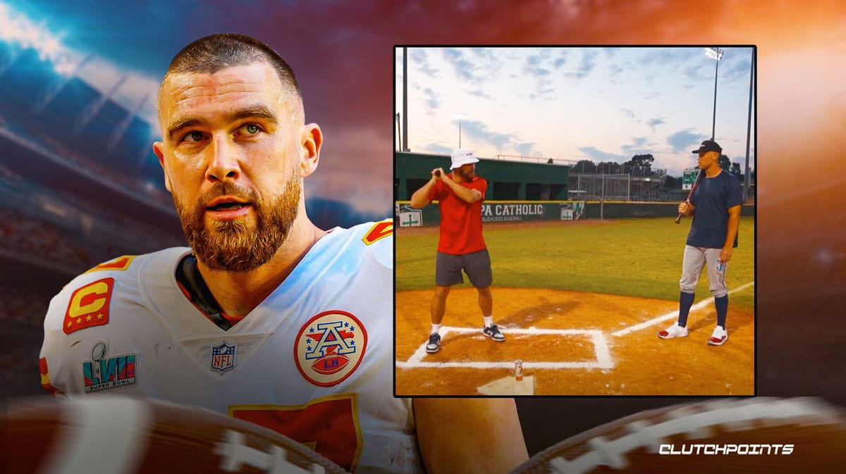 Chiefs: Travis Kelce's message to Yankees star Aaron Judge after ...