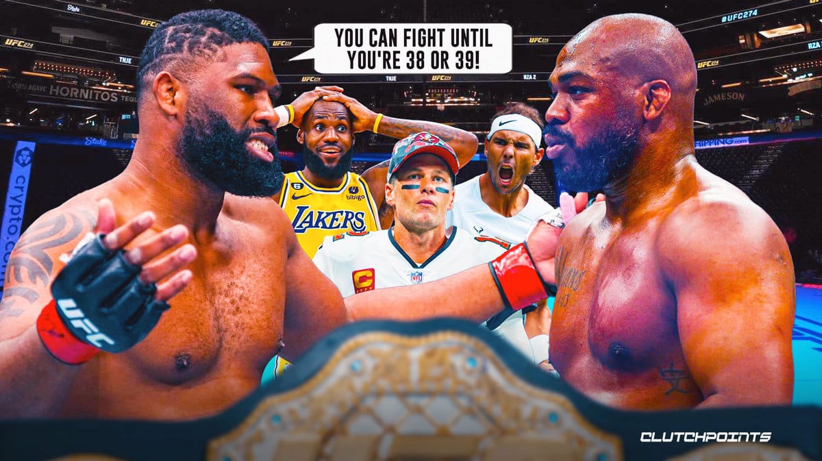 Jon Jones is in the 'LeBron James, Brady, Nadal' category as per Curtis ...