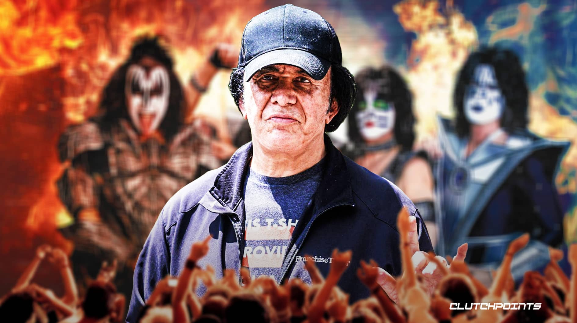 Gene Simmons' message after getting sick during KISS concert