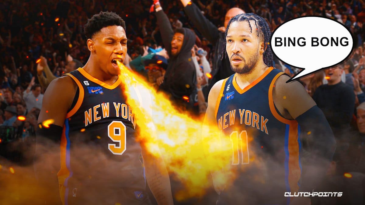 Knicks fans celebrate in the streets after Game 4 win over Cavs