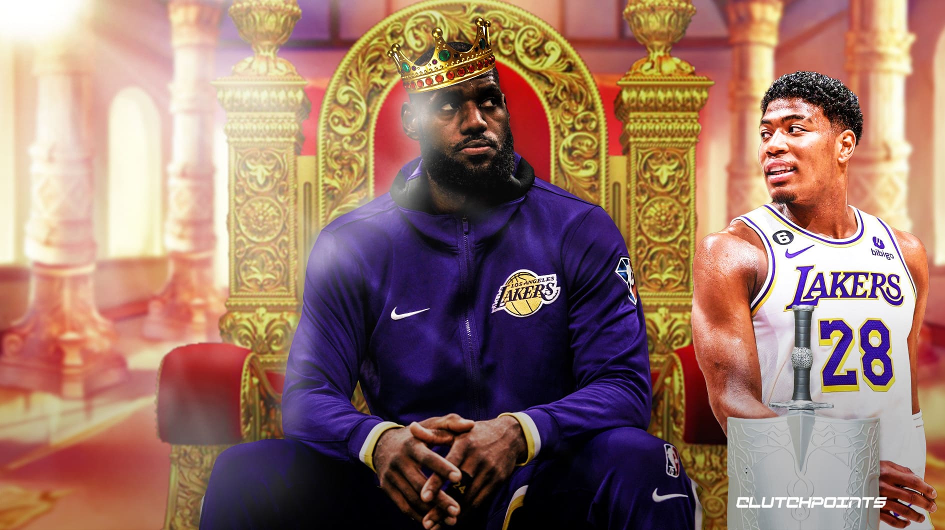 LeBron James has strong take on Lakers' x-factor Rui Hachimura