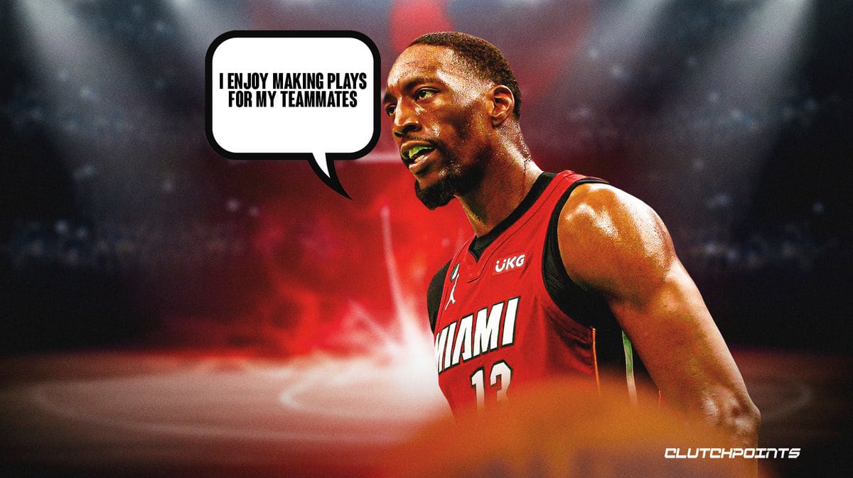 Bam Adebayo doubles down on 'great passer' take after Game 2