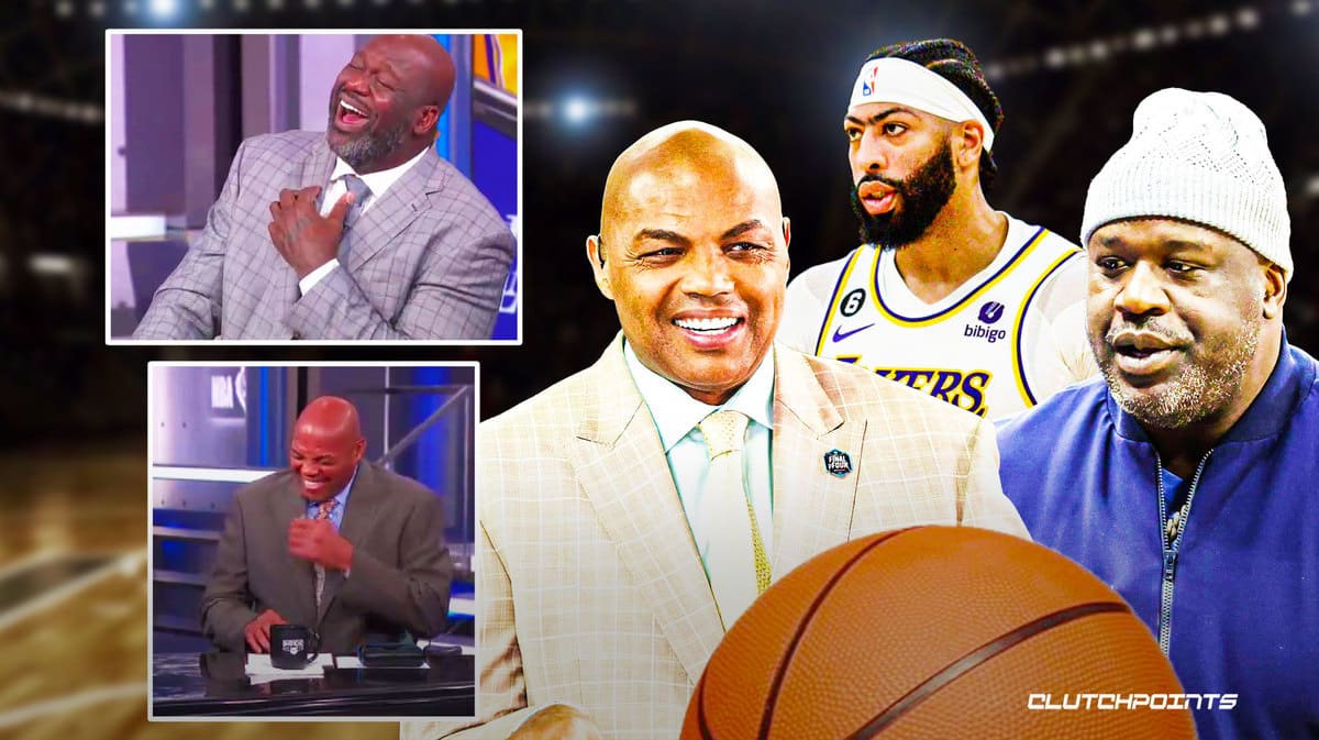 Lakers: Anthony Davis' exit had Shaq, Charles Barkley laughing