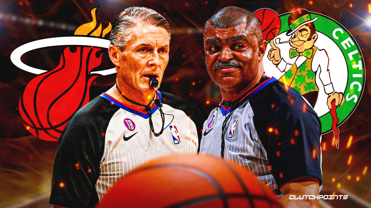 Heat-Celtics Game 7 drawing Scott Foster, Tony Brothers sent Twitter ...