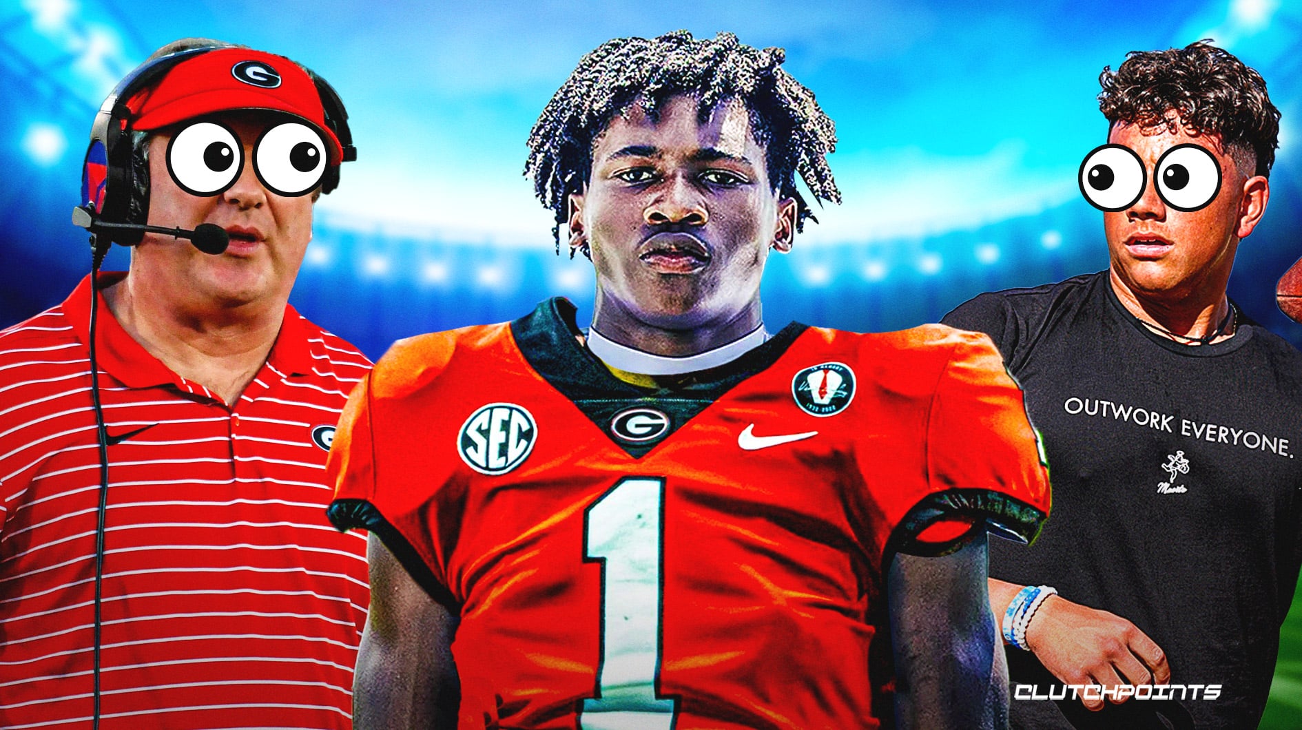 Ohio State commit Jeremiah Smith seen rocking Georgia gear