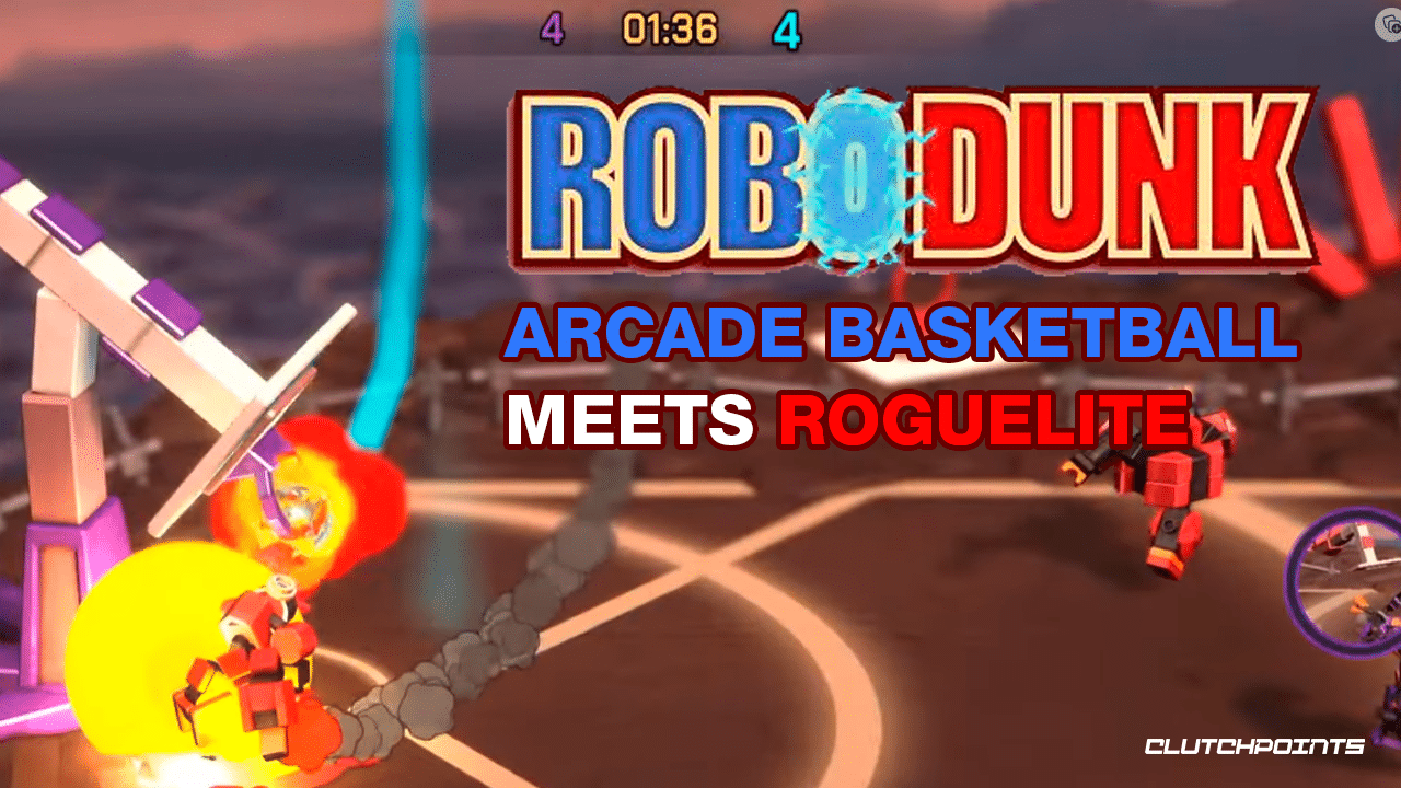 RoboDunk is an Arcade Basketball Roguelite (You read that right)
