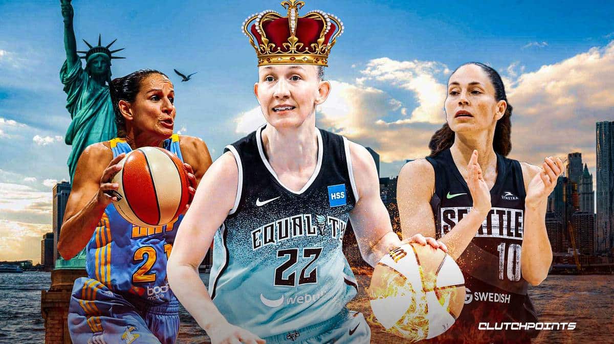 Liberty's Courtney Vandersloot joins Sue Bird in legendary feat