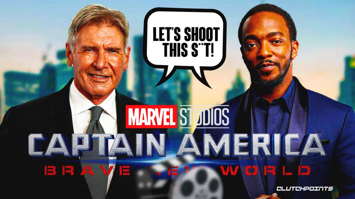 Anthony Mackie reveals Harrison Ford's influence on Captain America 4 set