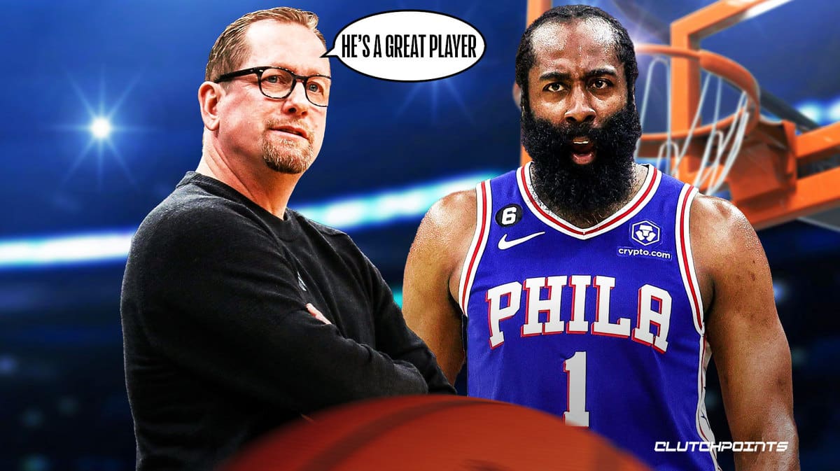 Sixers: Nick Nurse sidesteps James Harden free agency question